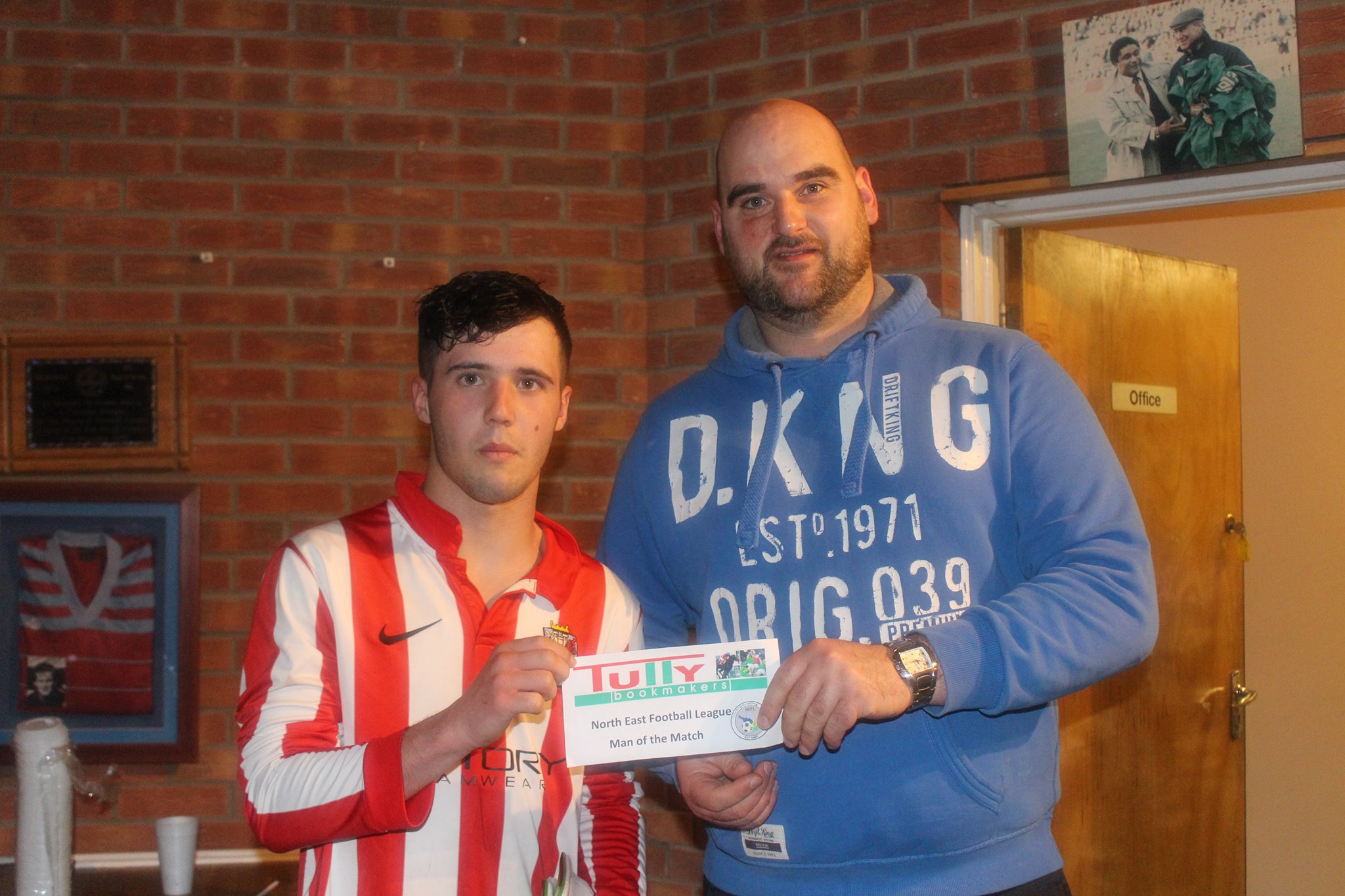 Tullys Bookmakers Man Of The Match Dylan Bollard - NEFL.ie