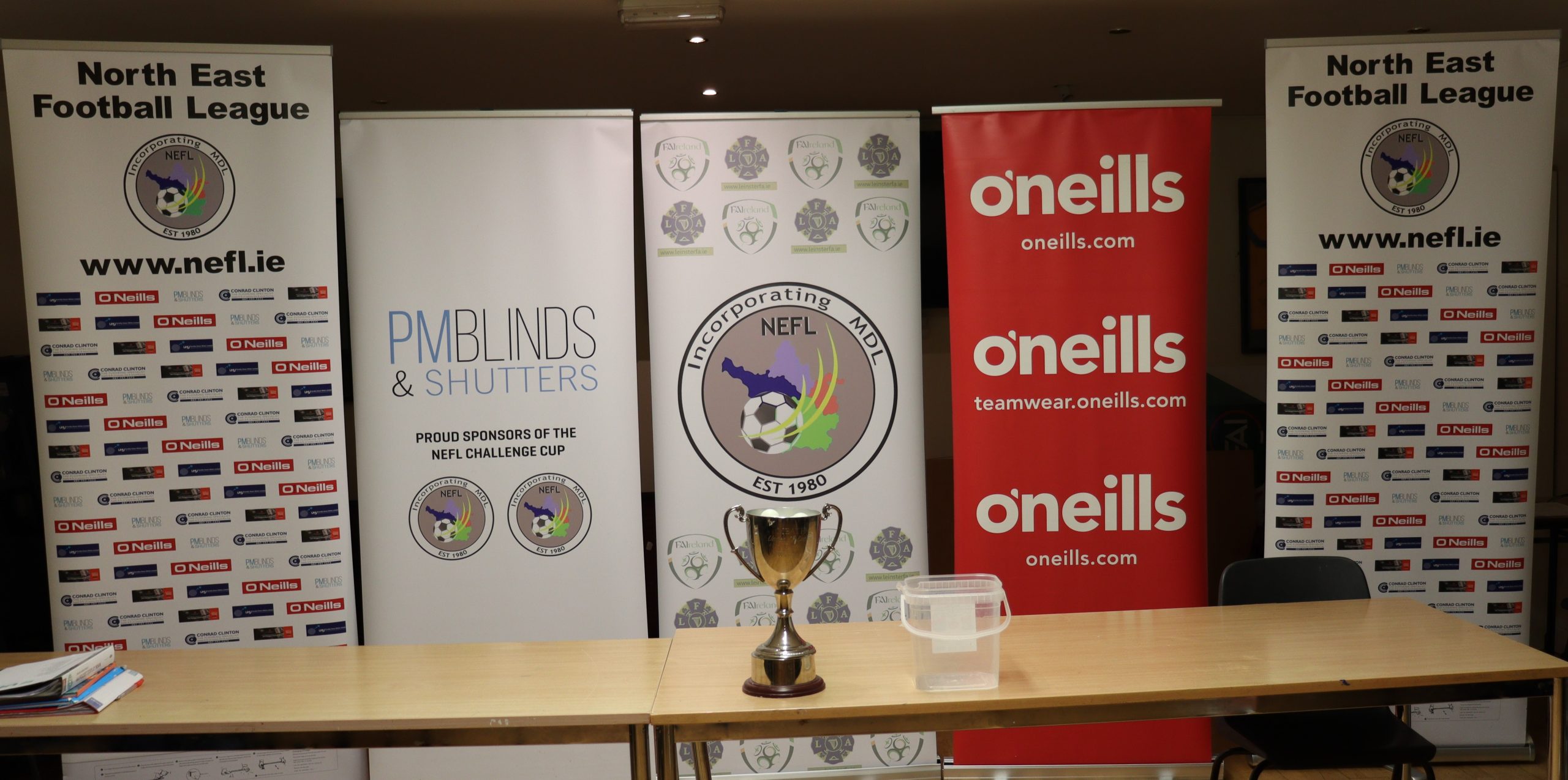 Confirmed Fixtures Wed 16th - Sun 20th April - NEFL.ie